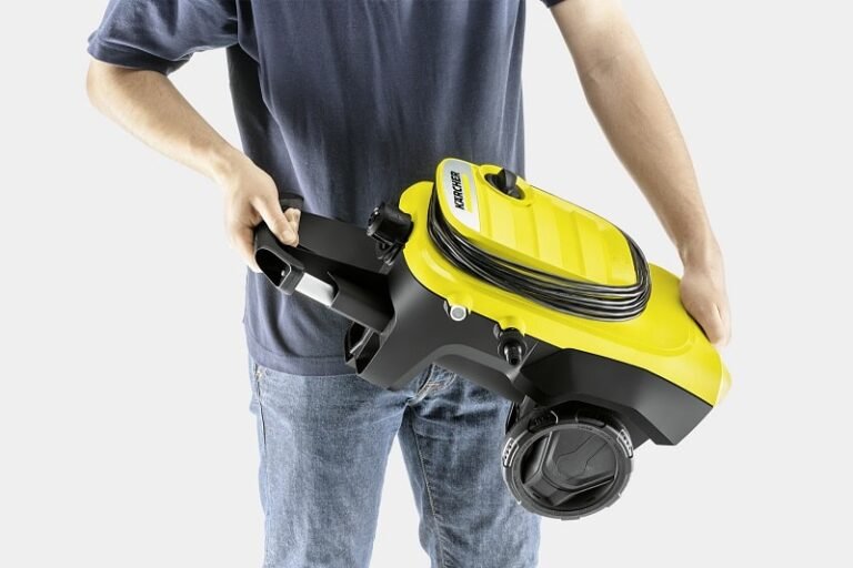 Karcher K4 Compact High-Pressure Cleaner – Yellow – happymotorhomes.net